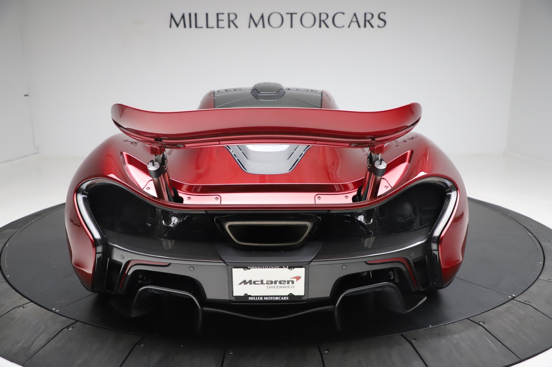 Mclaren P1 Black Rear