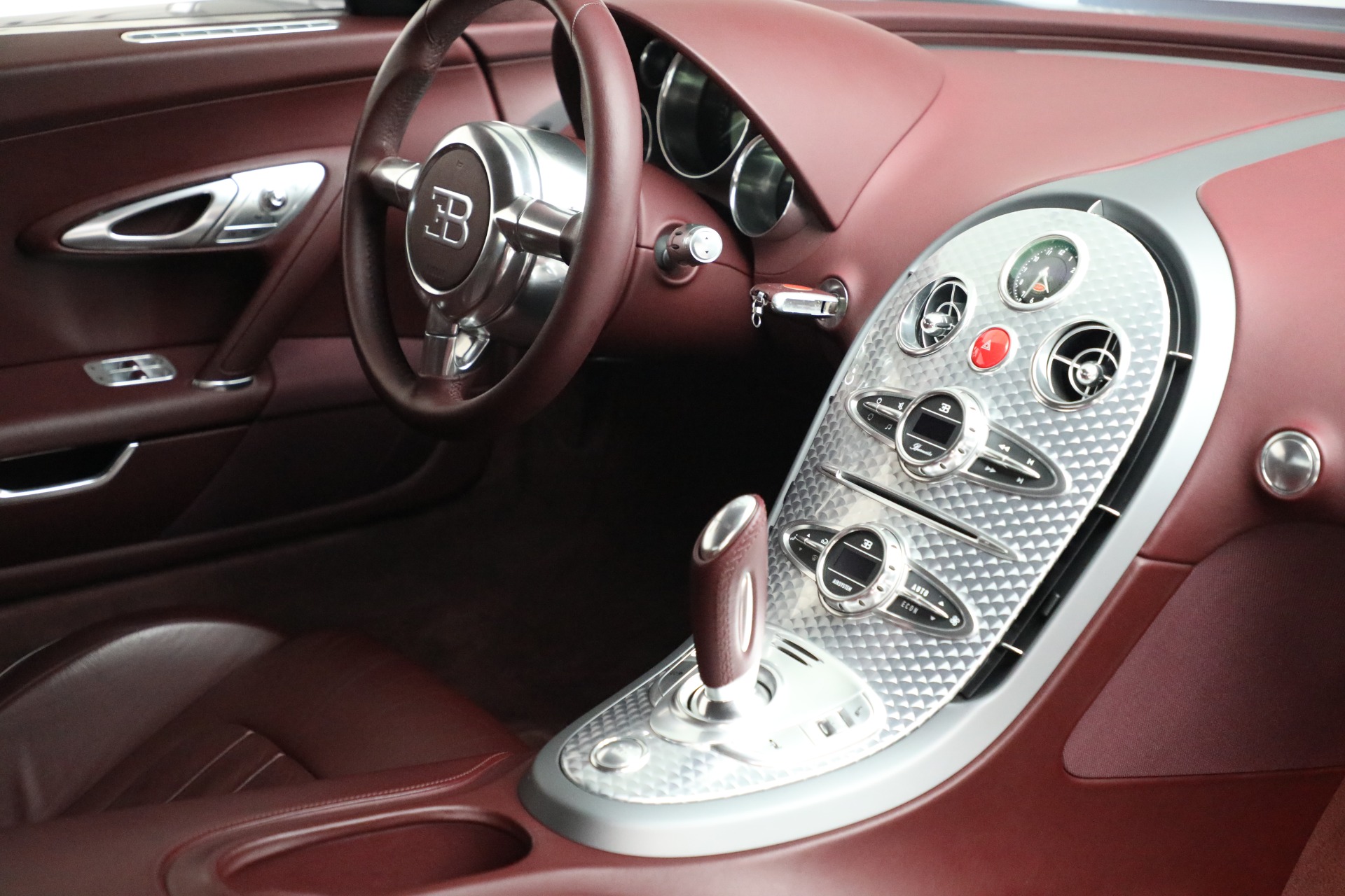 Bugatti Veyron White Interior